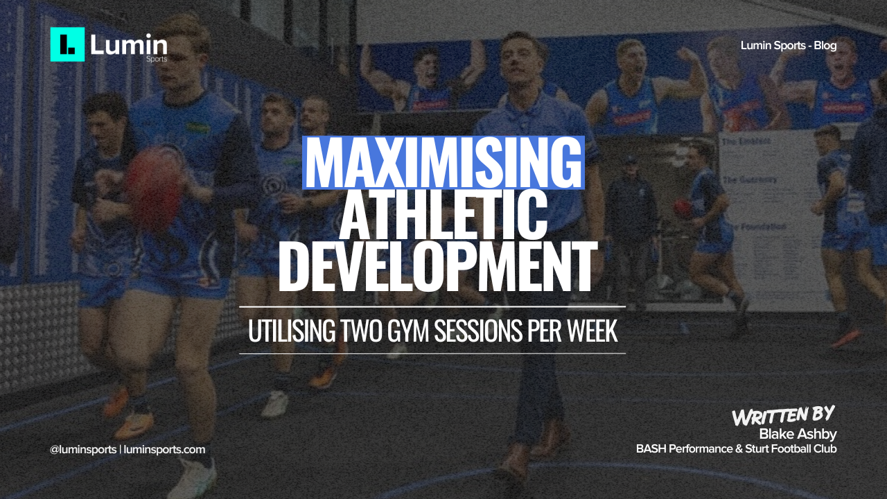 Maximising Athletic Development in Athletes with Two Gym Sessions Per ...
