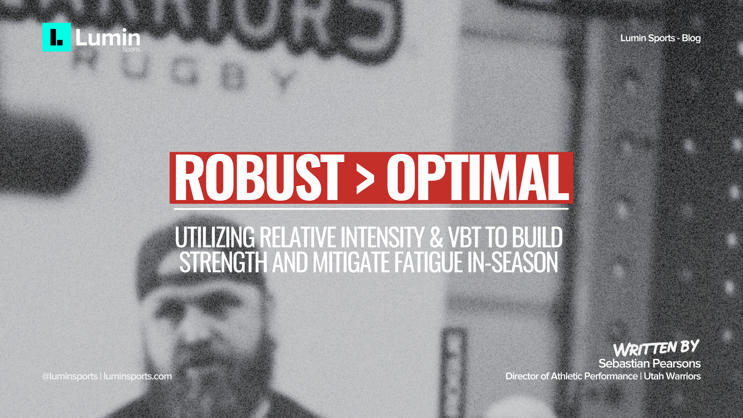 Robust > Optimal: Utilizing Relative Intensity & VBT to Build Strength ...